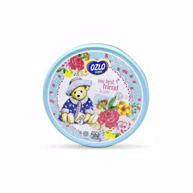 Ozlo Tin Bear Pink & Blue Assorted Cookies | Shopee Philippines