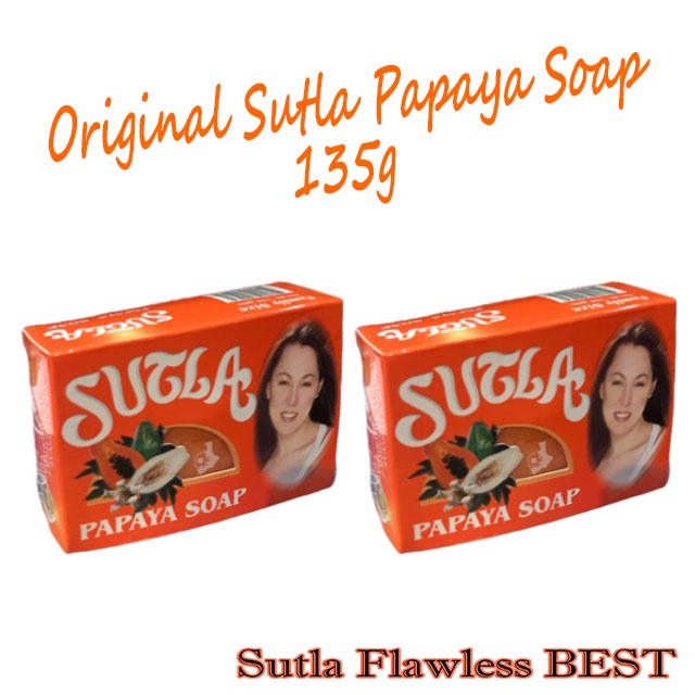 2pcs Original Sutla Papaya Soap 135g | Shopee Philippines