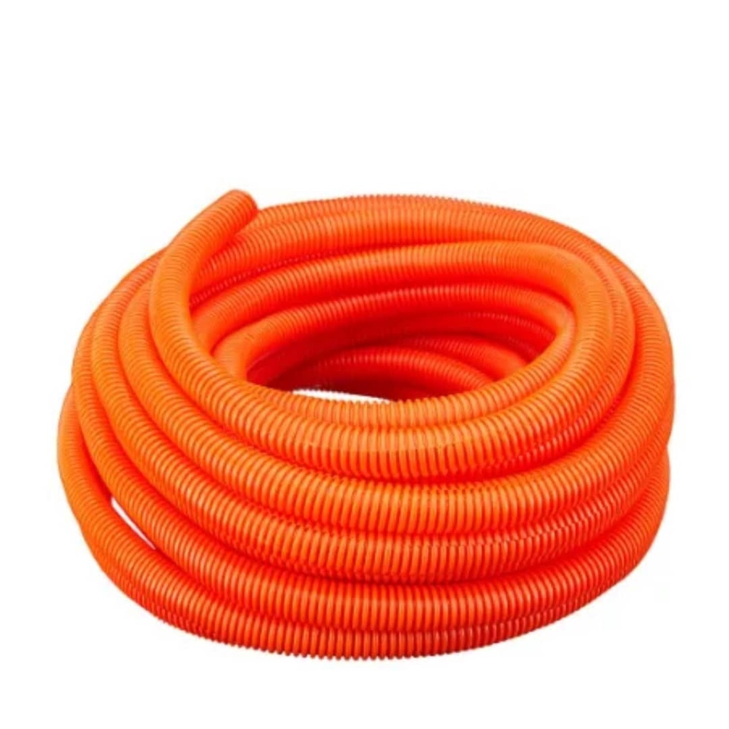 Orange Flexible Hose Electrical Conduit Hose 1/2 or 3/4 ( 50 METERS ) | Shopee Philippines