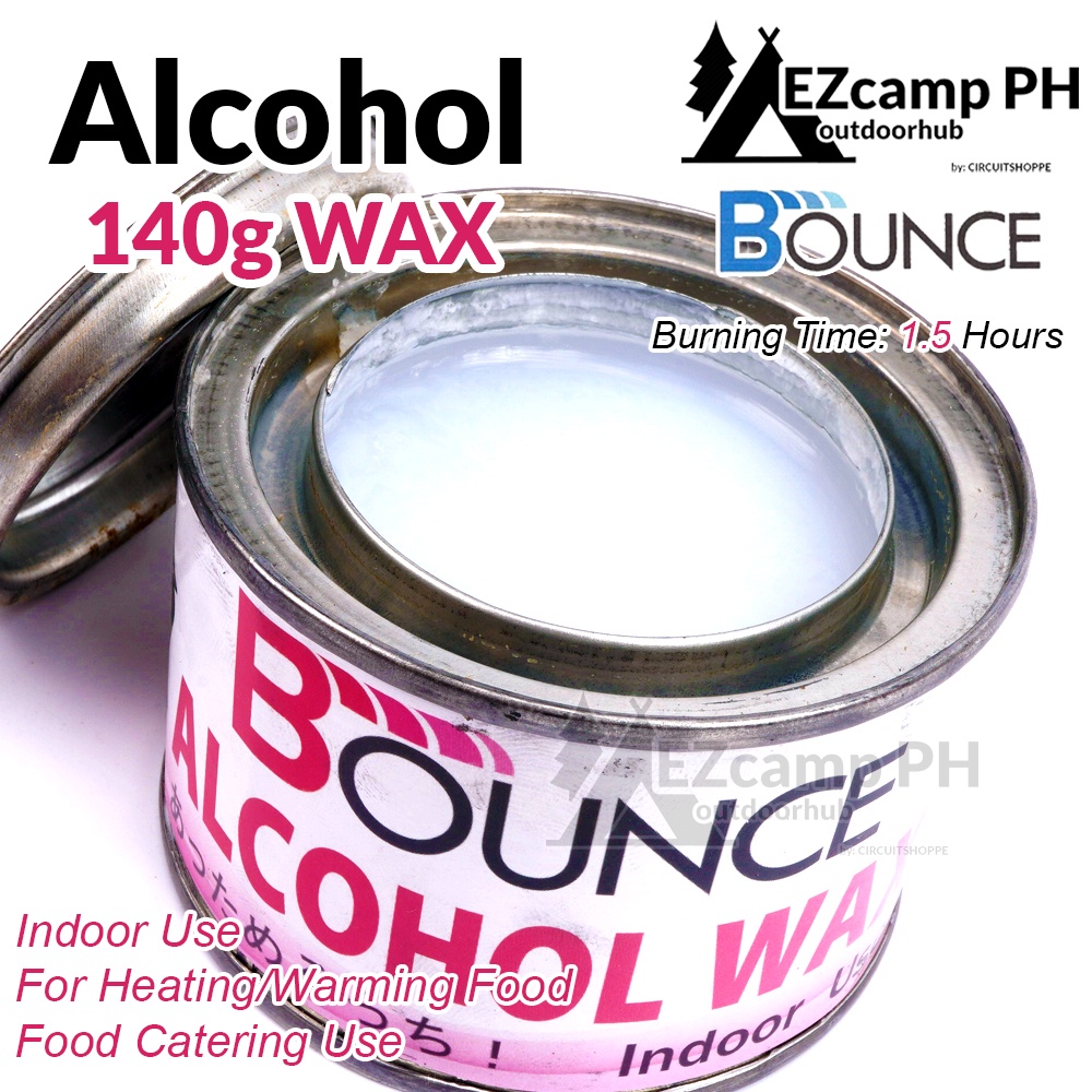 BOUNCE 140g Alcohol Gel Wax Camping Cooking Stove Chafing Catering Food ...