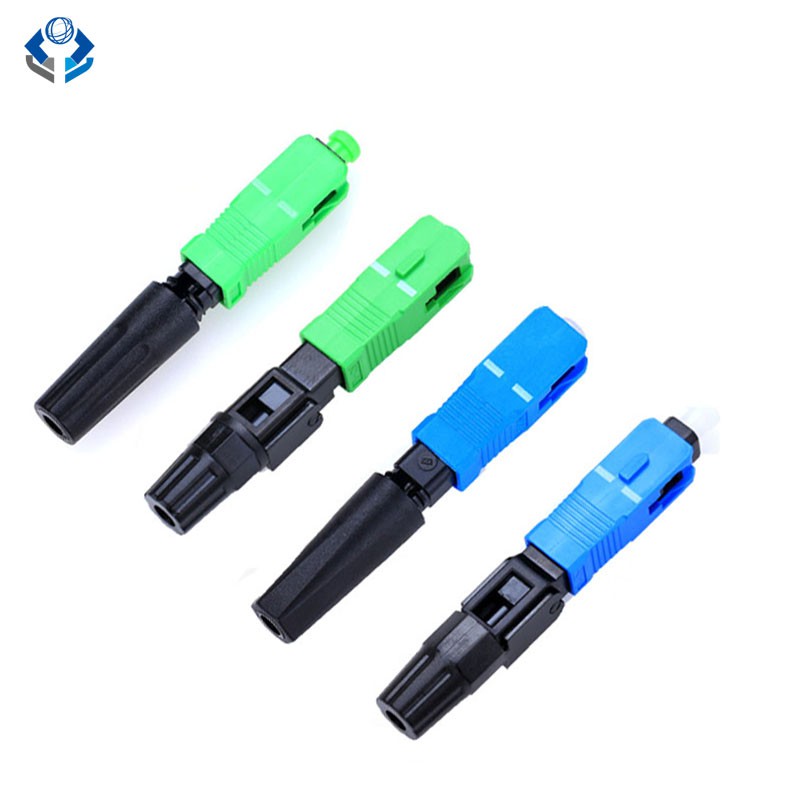 10pcs FTTH Fast Connector SC UPC SC APC Single Mode Fiber Optic quick Connector | Shopee Philippines