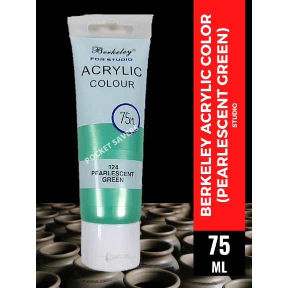 BERKELEY FINEST Acrylic Colors 75 mL (Pastel Colors, Pearlescent Paints ...