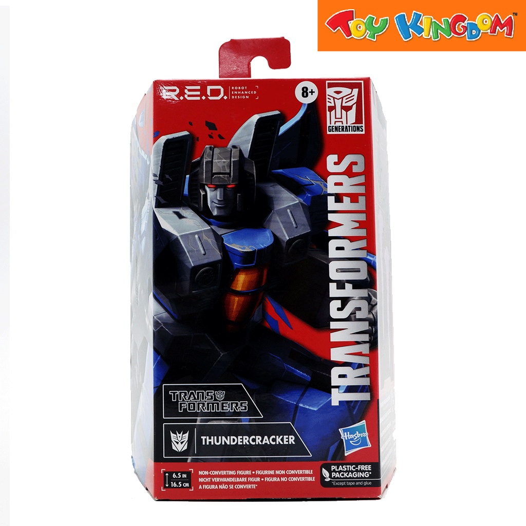 Transformers Generations R.E.D. Thundercracker Action Figure | Shopee Philippines