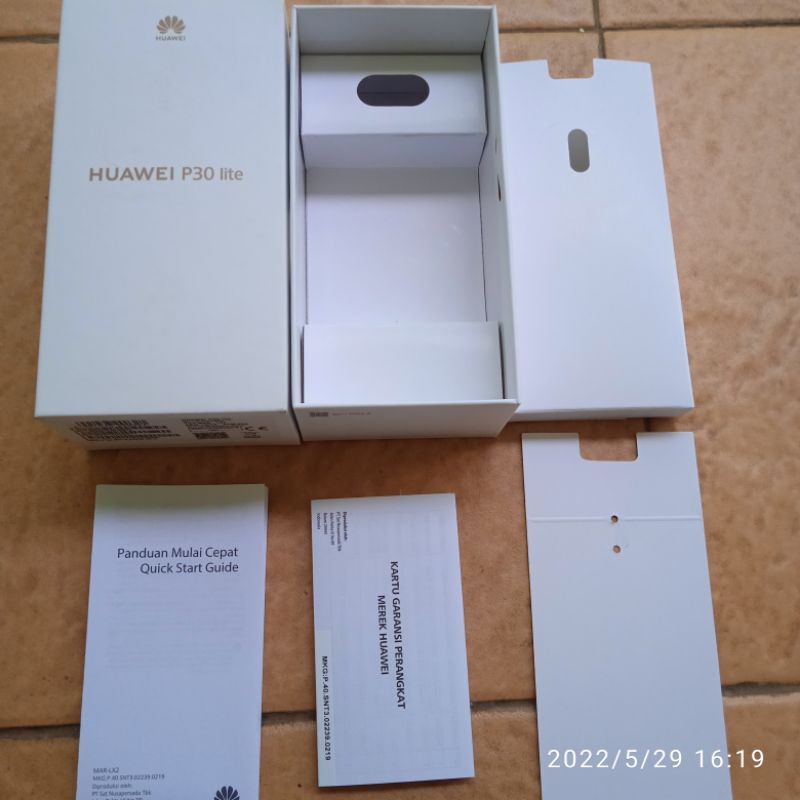 Original Huawei P30 Lite Box Box With HP Unit Default | Shopee Philippines