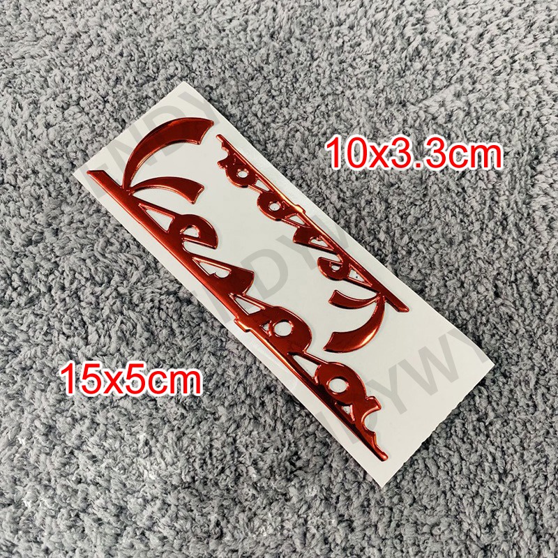 3D Vespa Sprint Gts Super Soft emblem Logo Decorative Sticker for ...