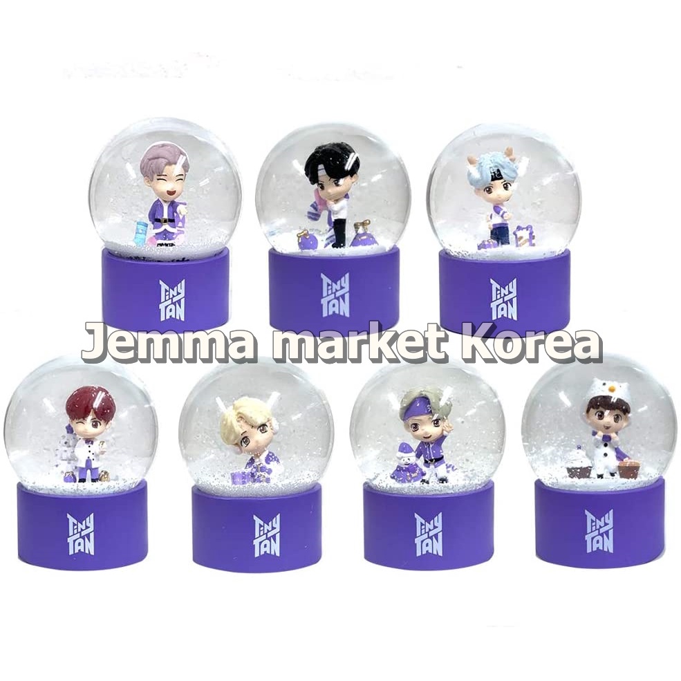 Weverse[BTS POP-UP:Space of BTS] Tinytan Winter Snowball Snow Ball Globe BTS Korea Holiday ...