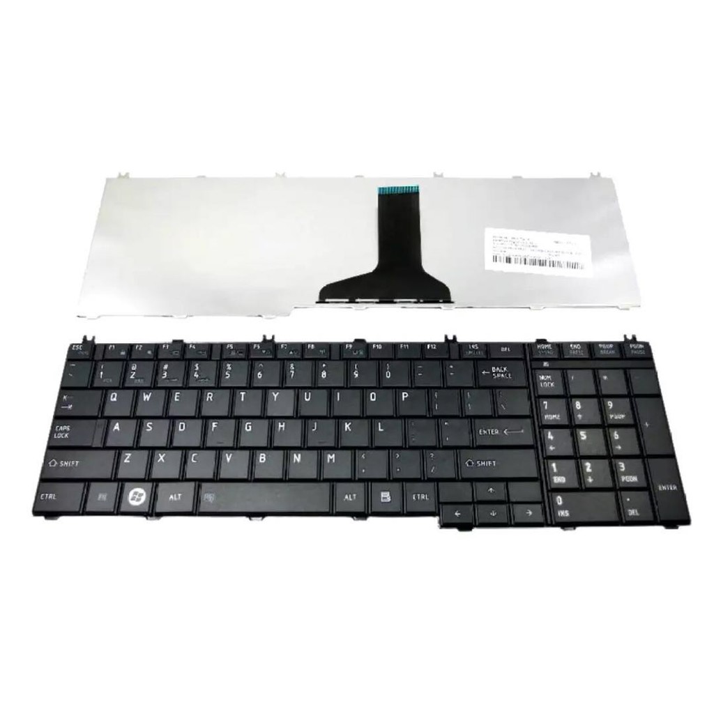 Laptop Keyboard for Toshiba C650, C655, L650, L655, L670, L675, L670D ...