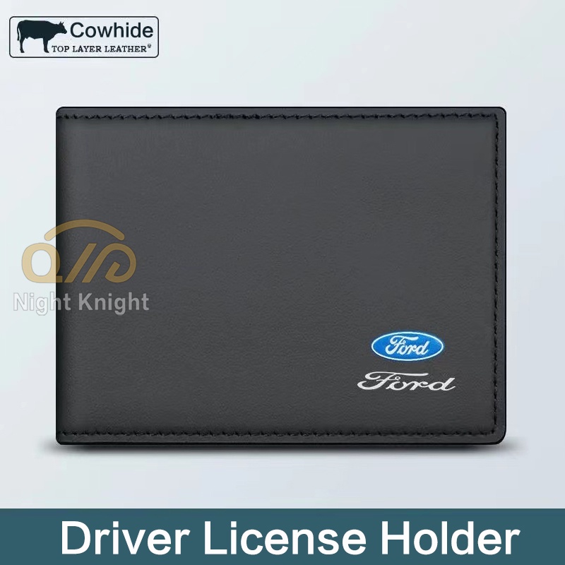 Hot spot For Ford Cowhide Driver License Holder ID card holder mk2 mk3 ...