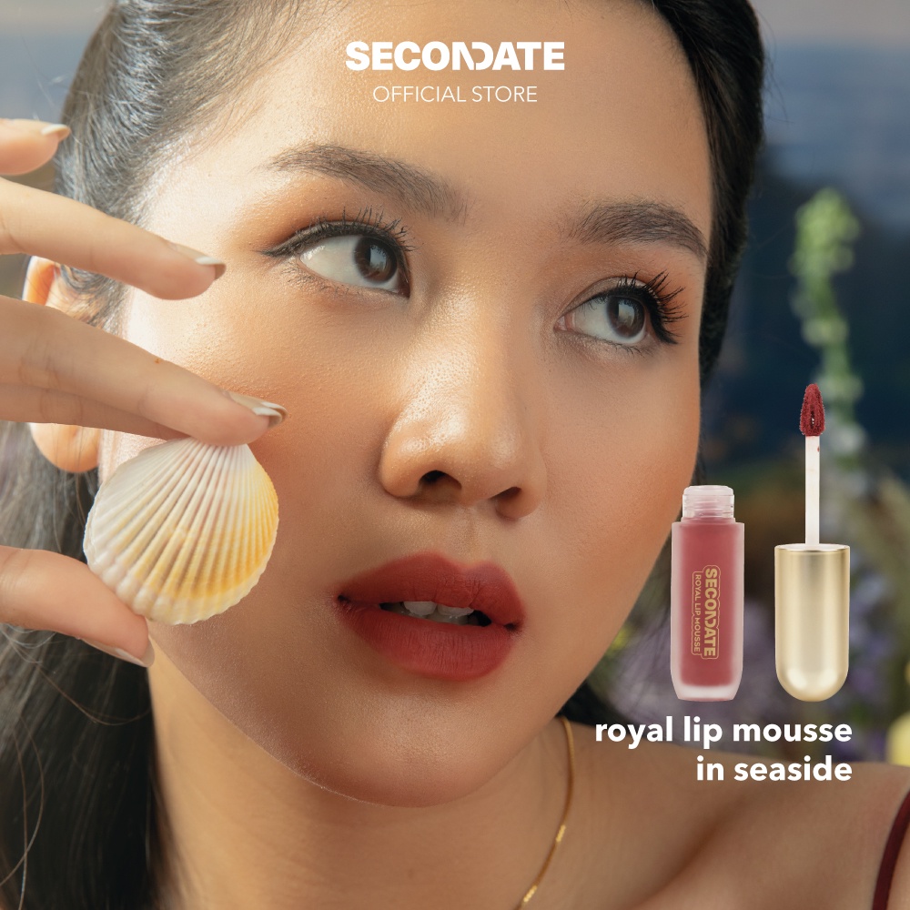 Secondate Royal Lip Mousse in Seaside | Shopee Philippines