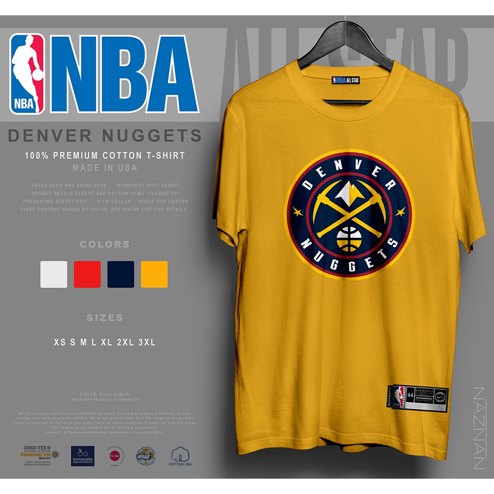 Ztore NBA All-Star Tee (Denver Nuggets) | Shopee Philippines