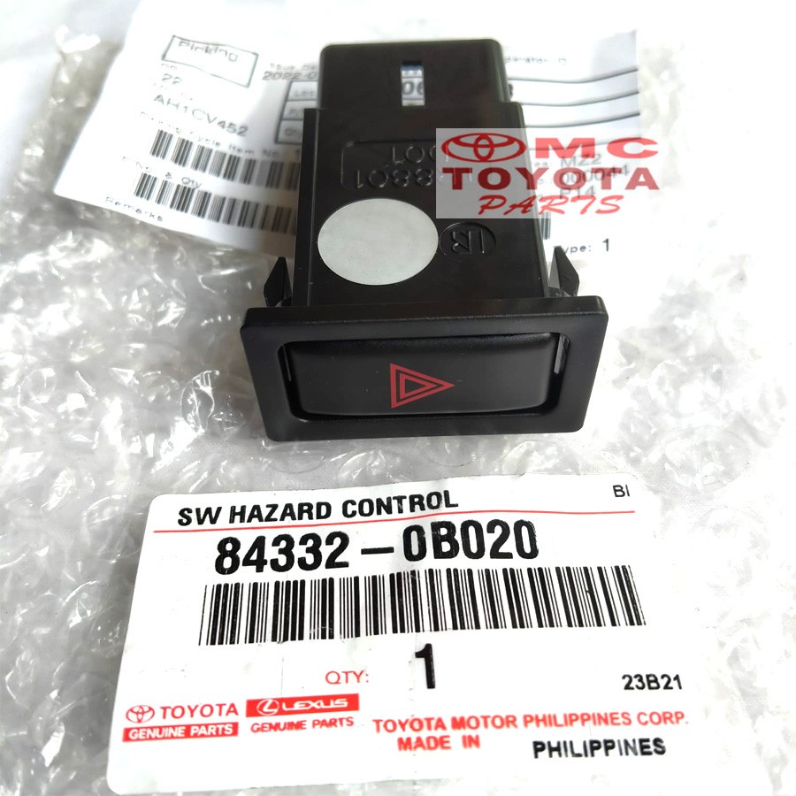 TOMBOL Kijang Capsule Hazard Control Button Switch 84332-0B020 | Shopee ...