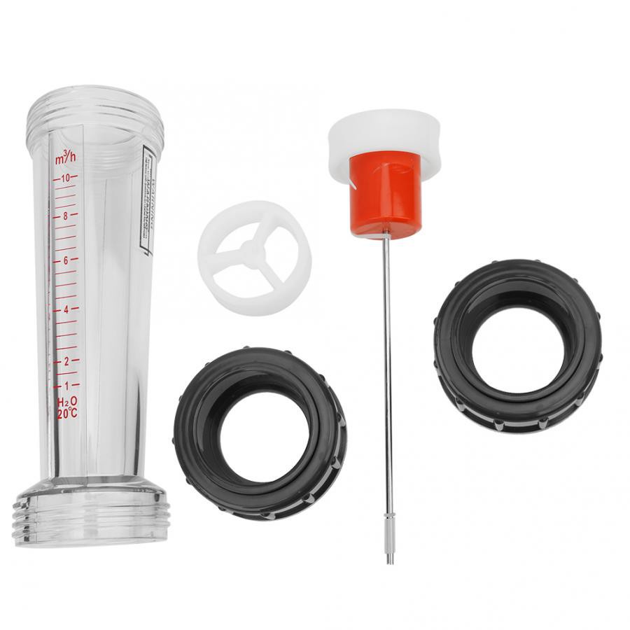 LZS-50 Water flow Meter Indicator Counter Rotameter Liquid Flowmeter ...