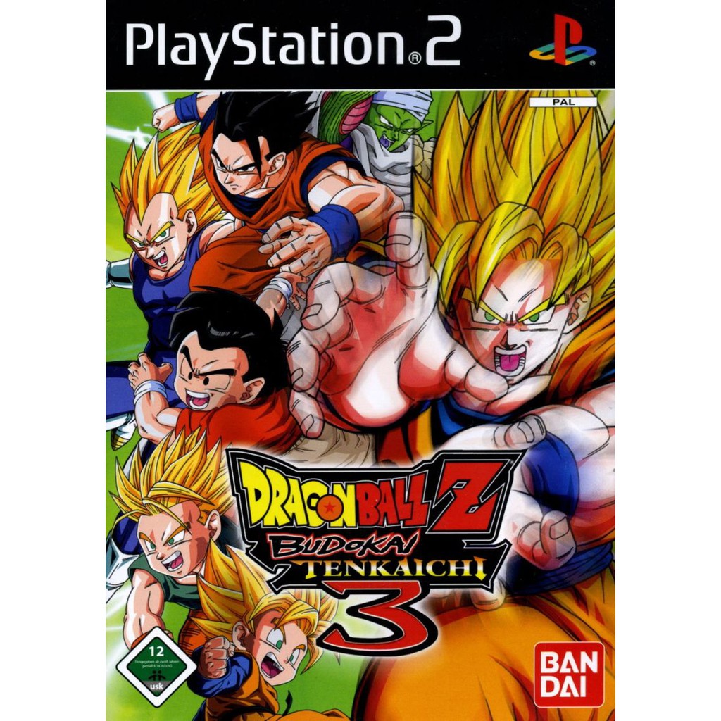 Dragon Ball Z Budokai Tenkaichi 3 Video Game DVD 1Pc for PS2 | Shopee ...