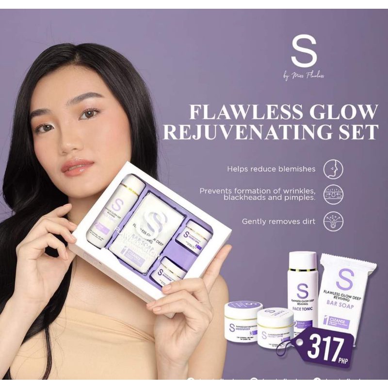 Flawless Glow Deep Reviving Set (w/Freebies) | Shopee Philippines