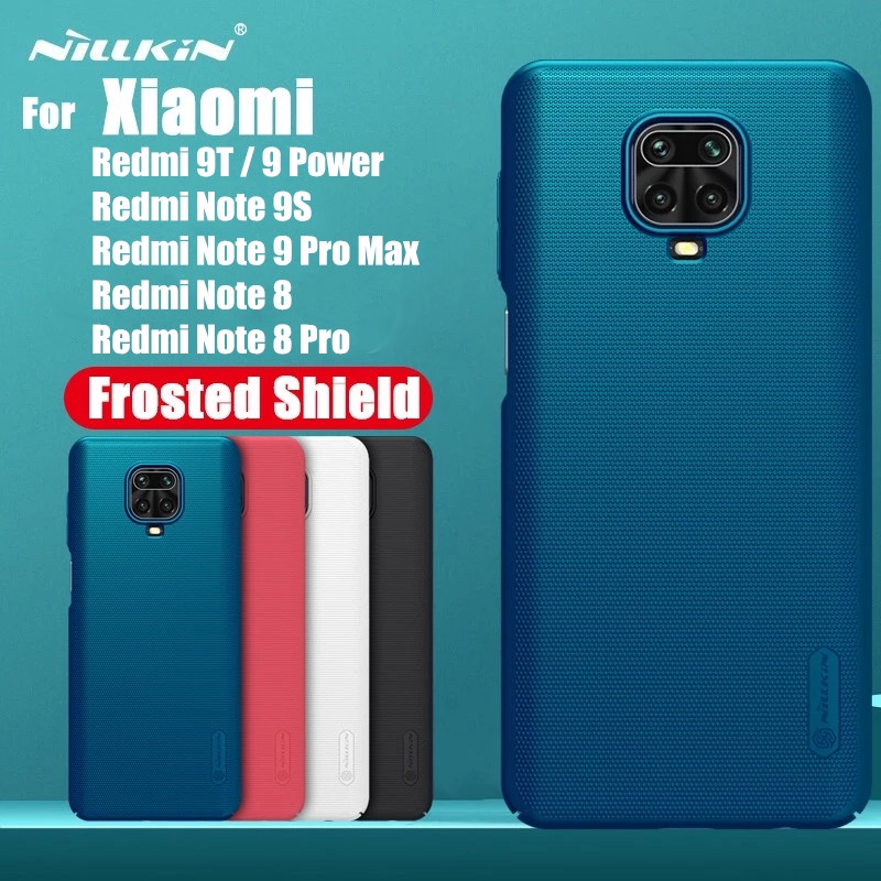 Xiaomi Redmi Note 9T 9S 9 Pro Max Remi 9T Nillkin Super Frosted Shield ...