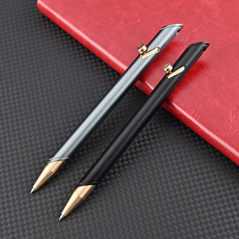 CNEDC Brass Aluminum Alloy Pen Oblique Symmetrical Design Metal ...