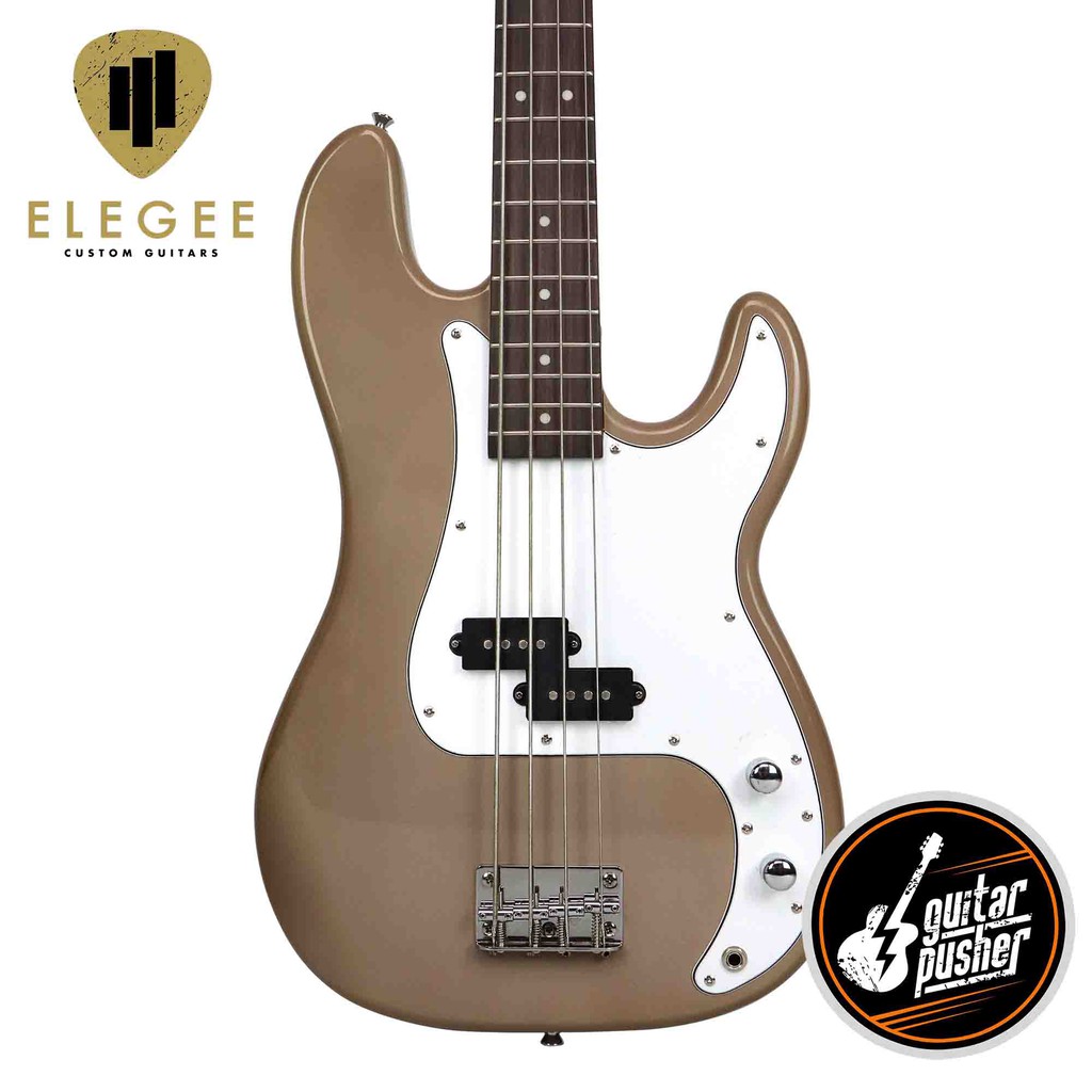 Elegee Alab Series Electric Bass Guitar 4-String Alder Body Ebony ...