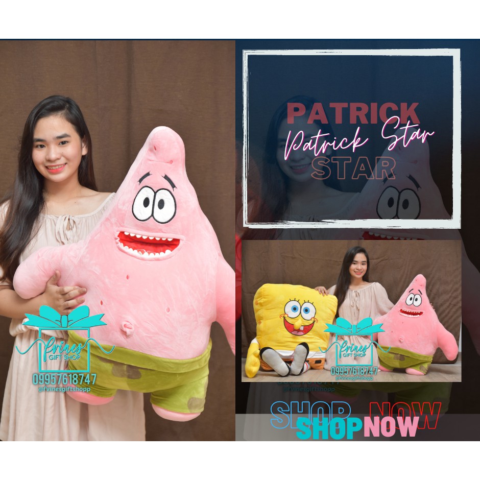 STUFF TOY(PATRICK STAR - 80CM) | Shopee Philippines