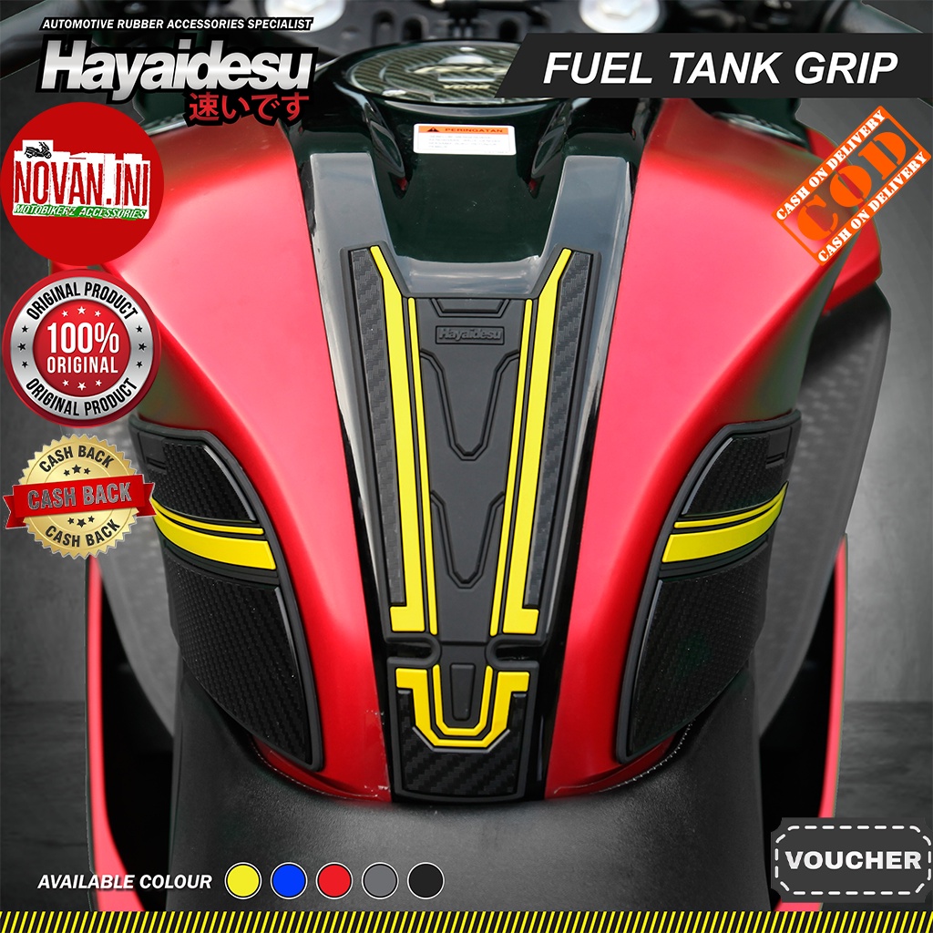 Yamaha R15 V3 FUEL Tank Grip Hayaidesu | Shopee Philippines