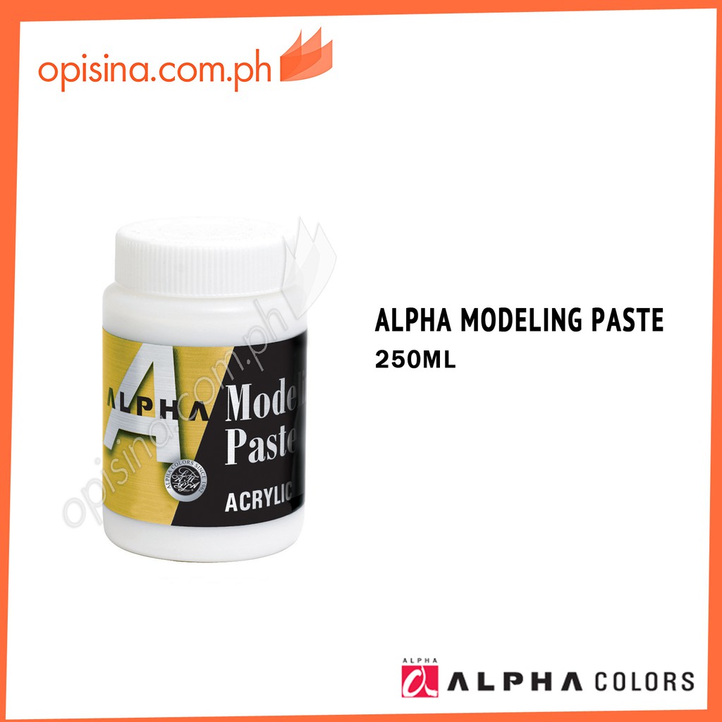 ALPHA ACRYLIC MEDIUM - MODELING PASTE 250ML | Shopee Philippines