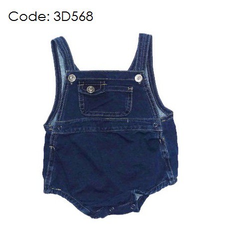 SMART BABY JUMPER OVERALL TRIANGLE JEANS Code: 3D568 | Shopee Philippines