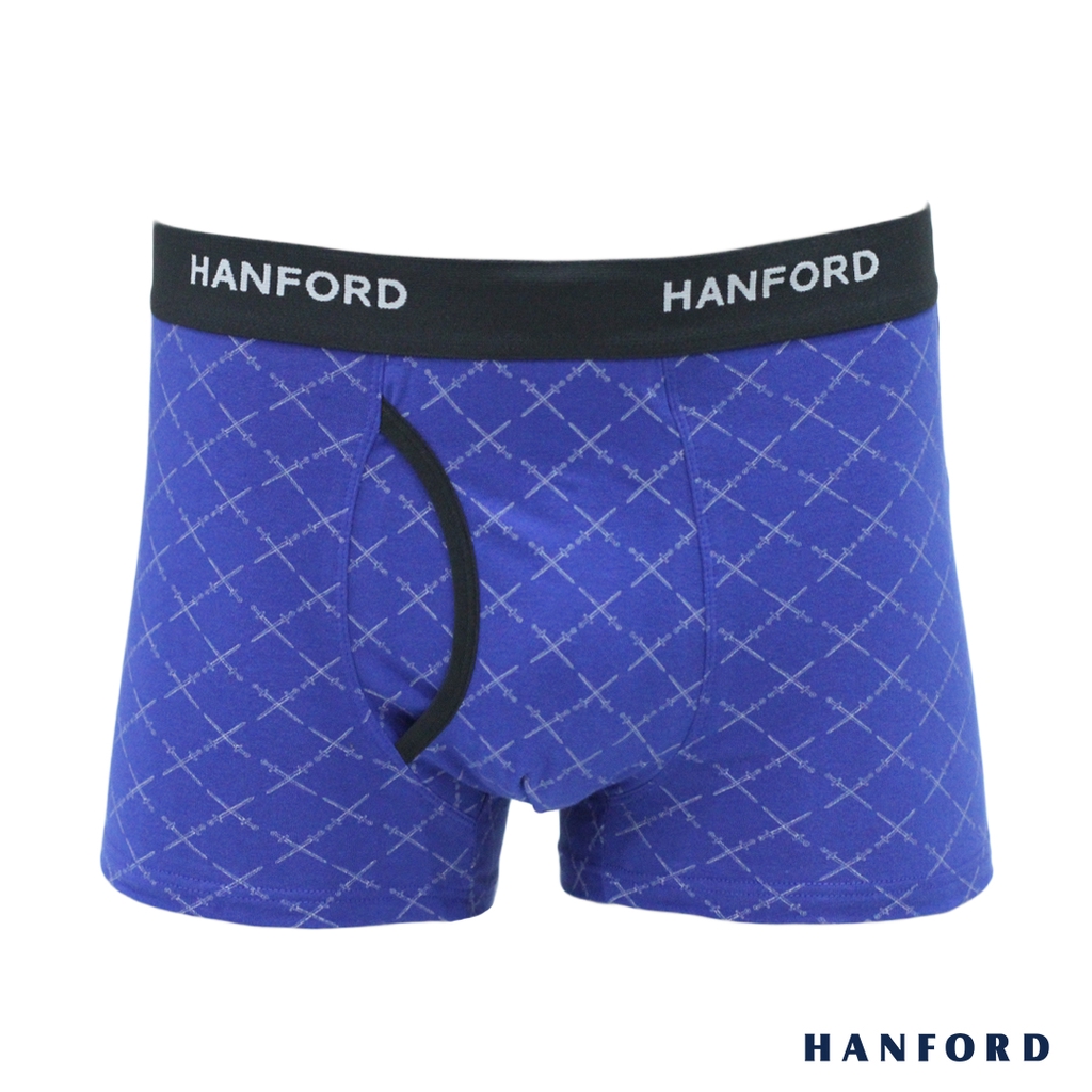Hanford Men Cotton w/ Spandex Boxer Briefs w/ Fly Opening w/ Sword ...