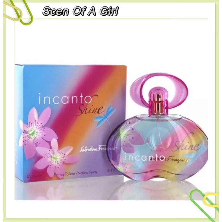 Salvatore Ferragamo incanto shine perfume for women us tester Fragrance ...