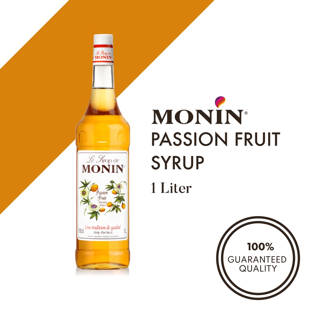 Monin Passion Fruit Syrup 1L | Shopee Philippines