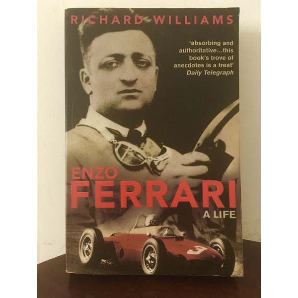 Vintage book of A Life of Enzo Ferrari | Shopee Philippines