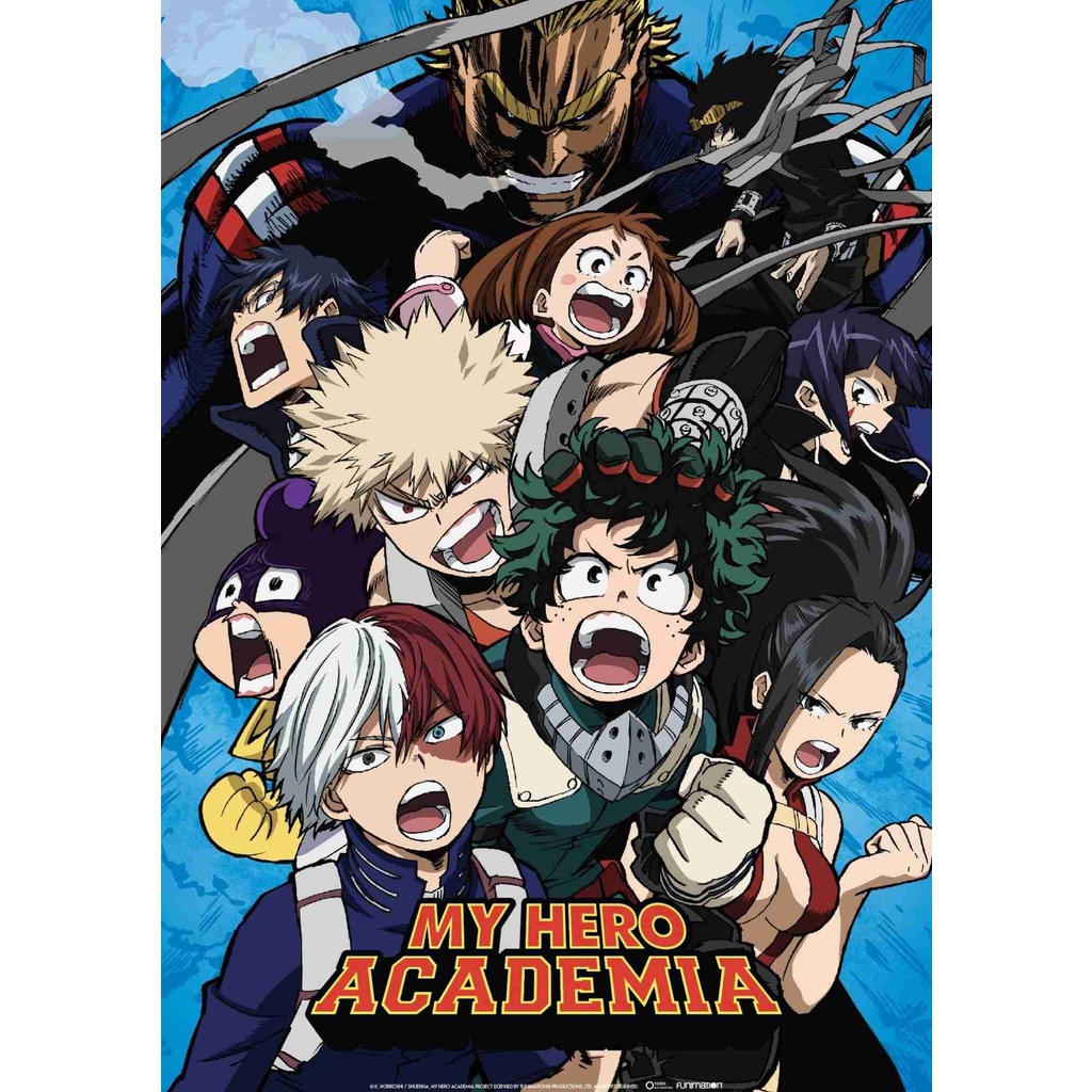 My Hero Academia Manga Anime Poster A4 Size | Shopee Philippines