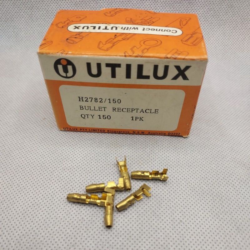 Hard Plug Round Male.brand Utilux (1 Box Has 150 Pieces) | Shopee ...