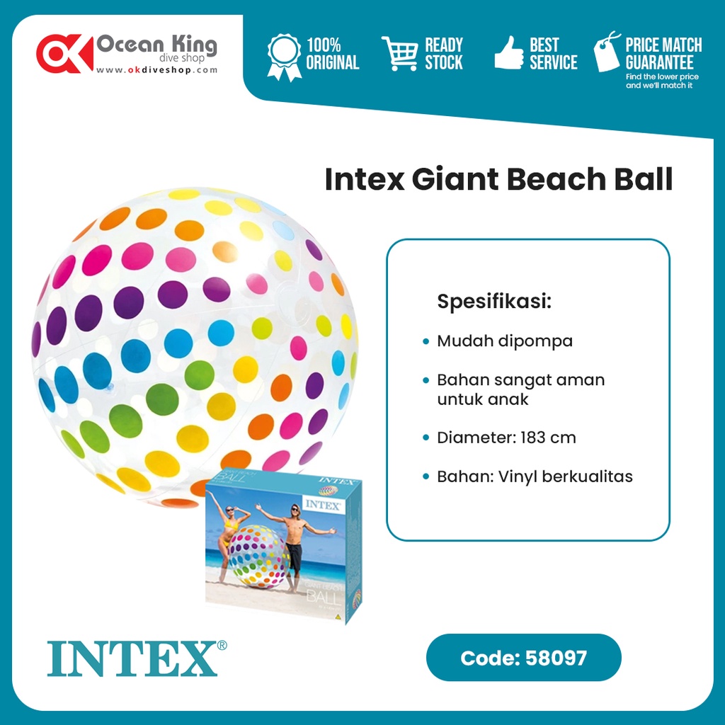 Intex Giant Beach Ball Shopee Philippines