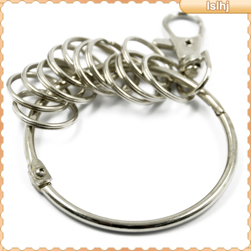 [Limit Time] Key Rings , Bronze Large Round Hoop Key Organizer with ...