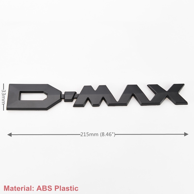 3D Car Emblem Sticker Rear Trunk & Front Grille 4X4 SPORT D-MAX Logo ...