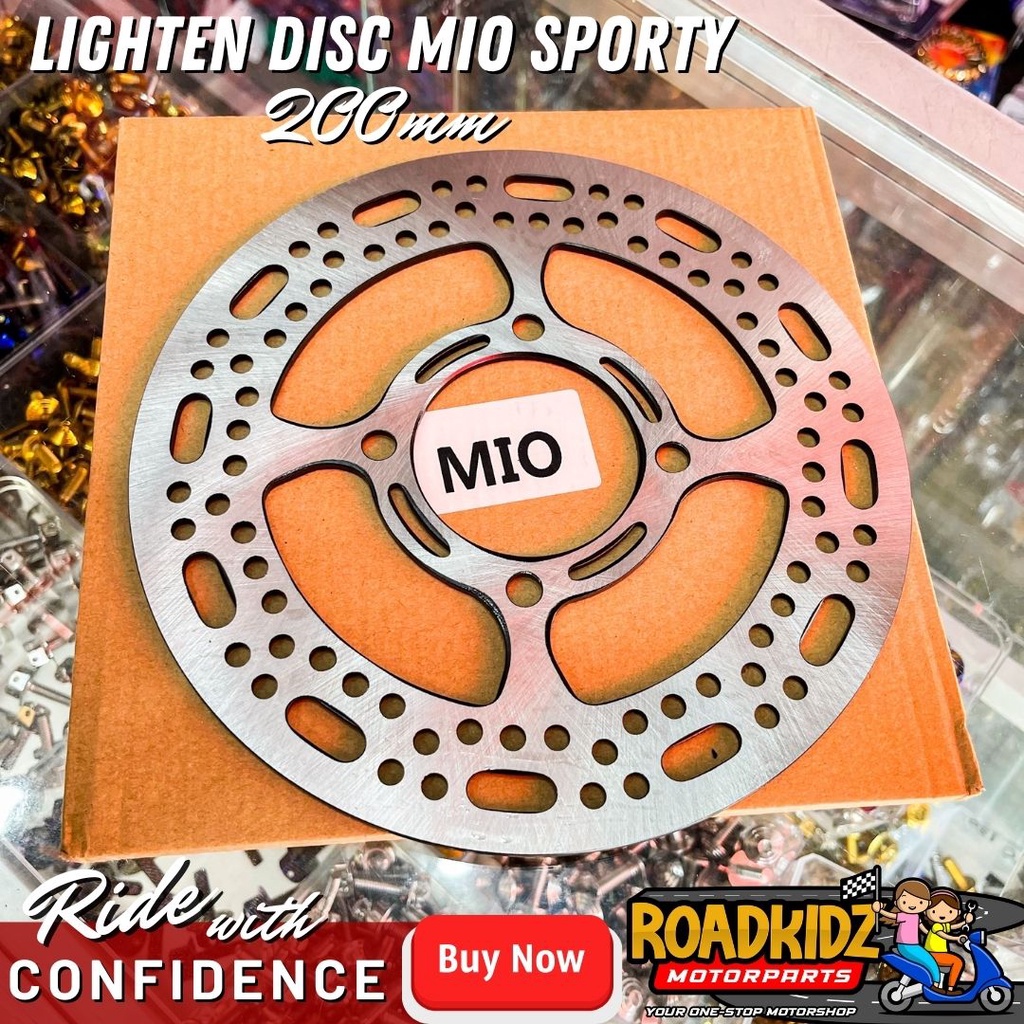 LIGHTEN DISC FOR MIO SPORTY 200mm | Shopee Philippines