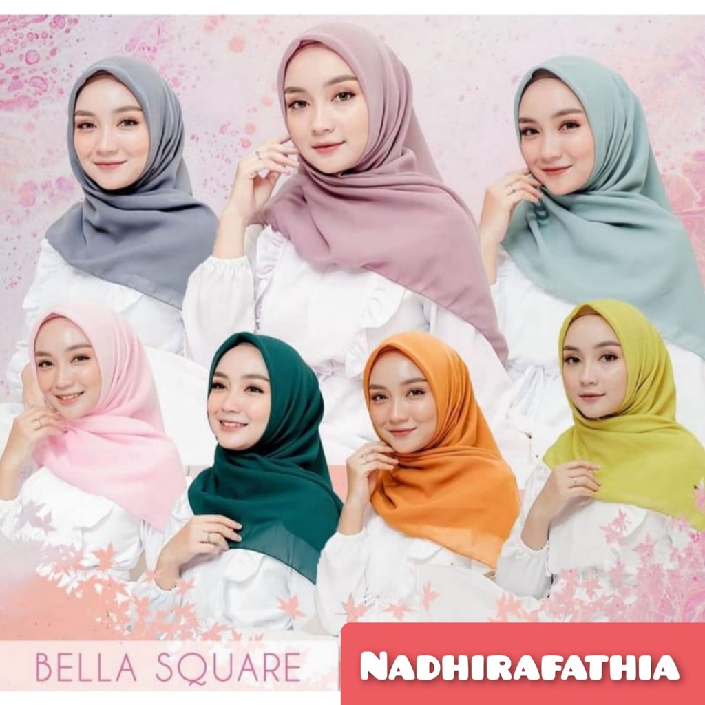 Bella SQUARE HIJAB SQUARE/BELLA SQUARE HIJAB SQUARE/Plain SQUARE HIJAB ...