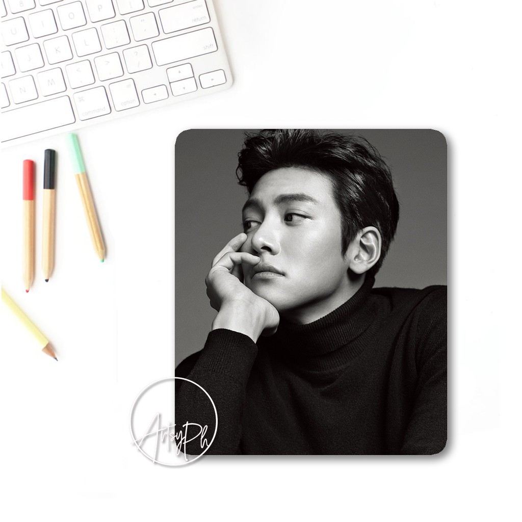 Artsy Mouse Pad (5mm Thick) - Korean Actor JI CHANG WOOK | Shopee ...
