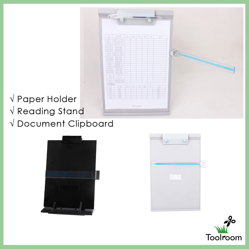 Desktop Document Copy Holder Easel Portable Typing Stand | Shopee ...