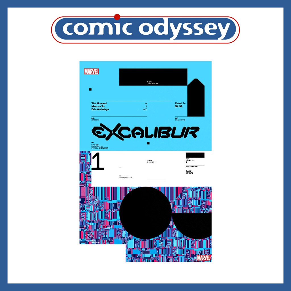 EXCALIBUR #1 (2019) Tom Muller Design Variant Cover | Shopee Philippines