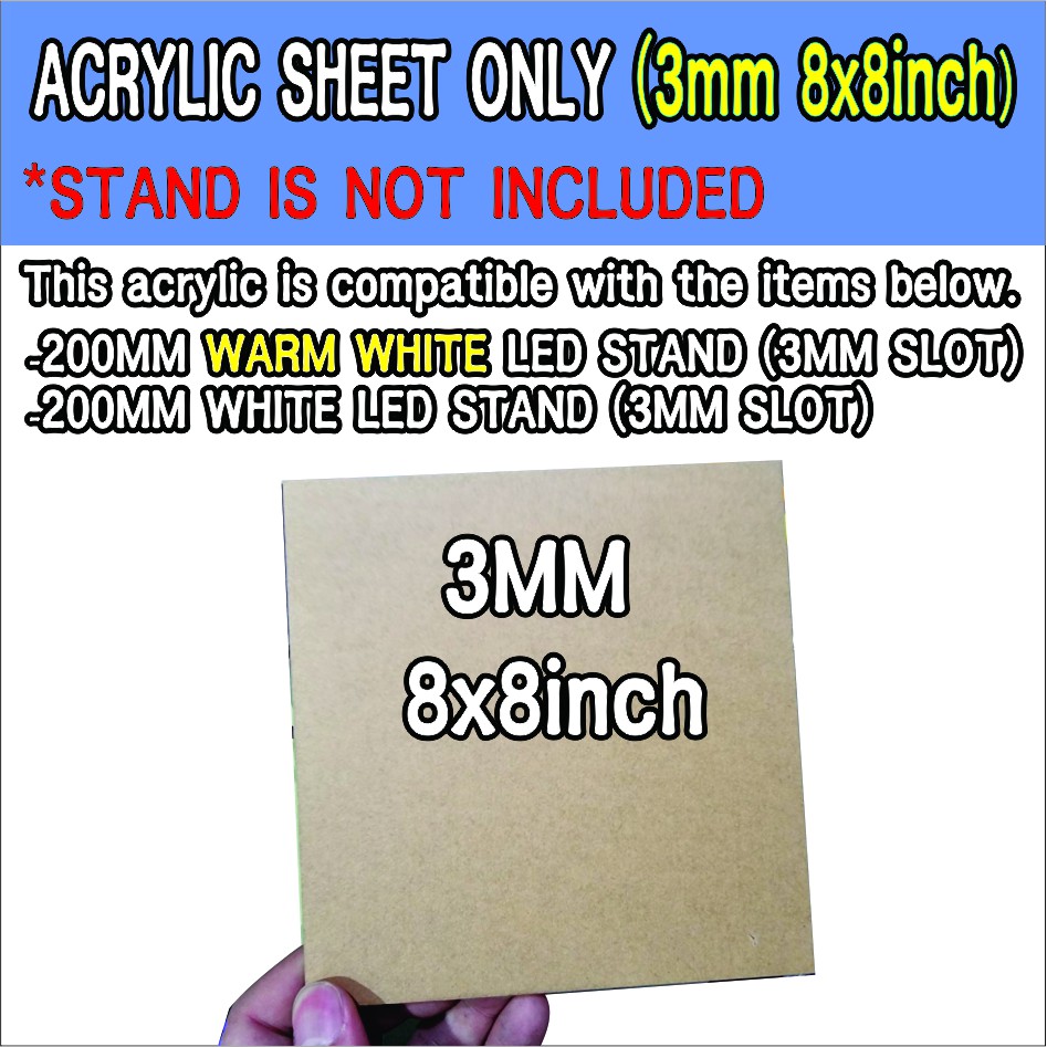 Wooden Led Light Base Stand / White Warm RGB Night Lamp Home Decor ...