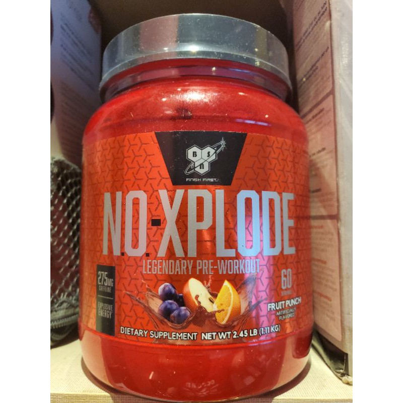 BSN NO Xplode 60 servings Preworkout N.O. Xplode Nitric Oxide Pre Workout | Shopee Philippines