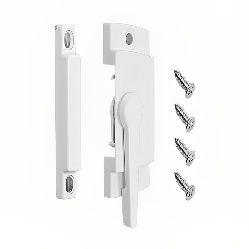 Window Lock Zinc Alloy Sliding Window Sash Lock White Cam Sash Locks ...