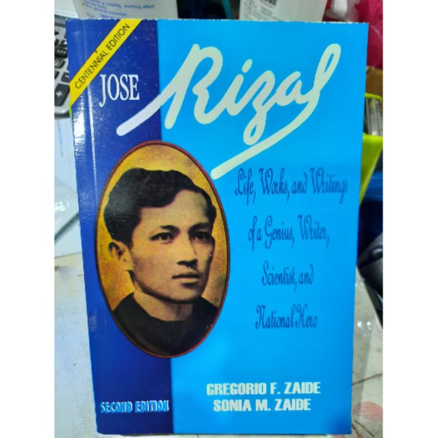 JOSE RIZAL BY GREGORIO ZAIDE | Shopee Philippines