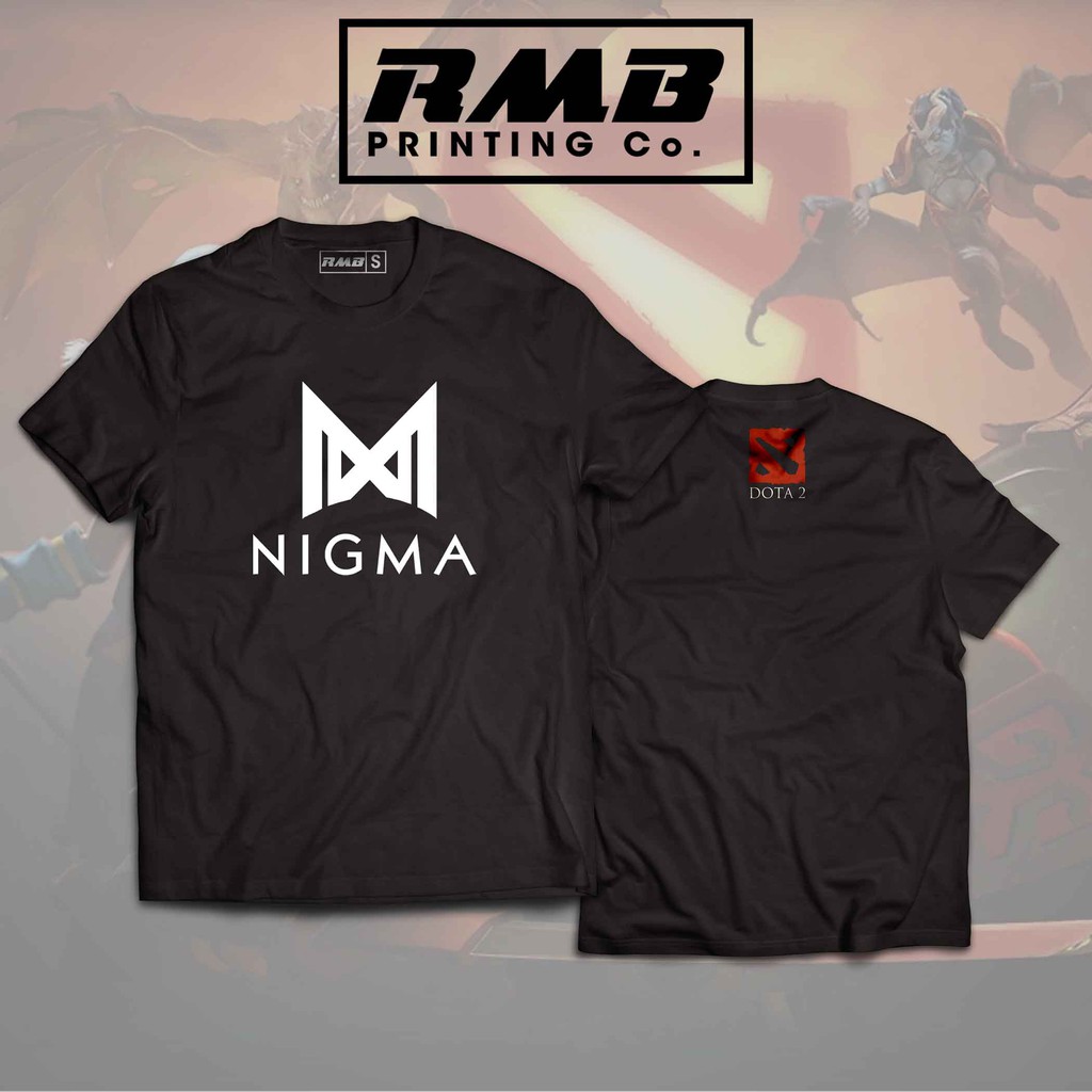 NIGMA DOTA 2 FAN SHIRTS - DOTA 2 INSPIRED SHIRTS | Shopee Philippines