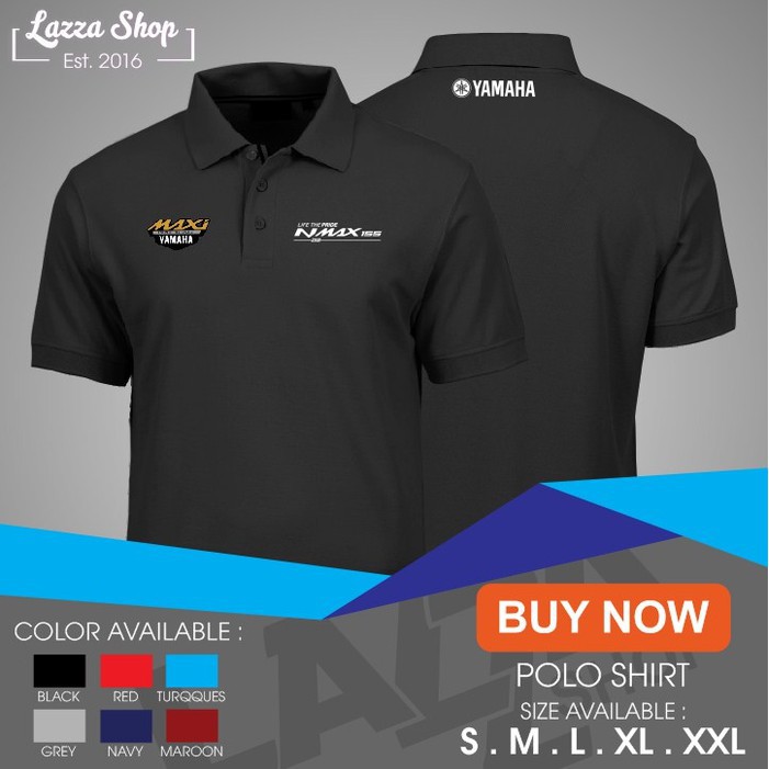 Yamaha Nmax 2018 Maxi Best Quality Motorcycle Poloshirt / Polo T-Shirt ...
