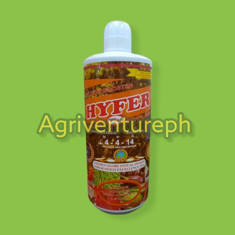 Foliar Fertilizer: Hyfer Plus Growth Enhancer/Bloom Booster 1liter ...