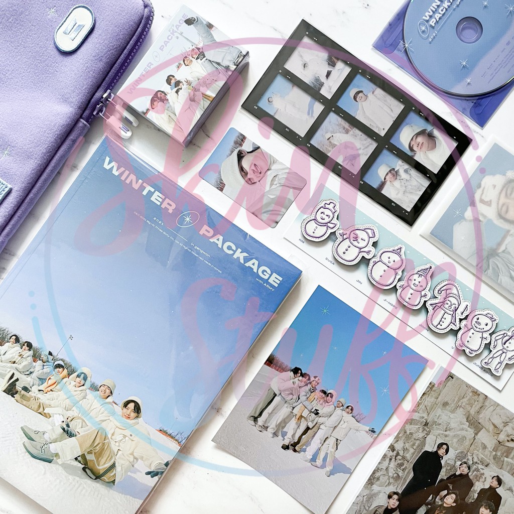 BTS 2021 Winter Package in Gangwon Jimin Tahyung Jin RM Jungkook Suga JHope Photocard | Shopee ...