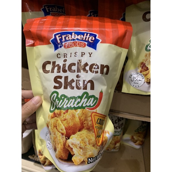 Frabelle Chicken Skin Sriracha 100g | Shopee Philippines