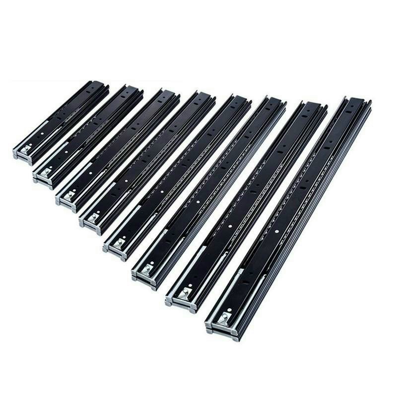 3-storey Drawer Slider Damping Powder Coating, Drawer Slider | Shopee ...