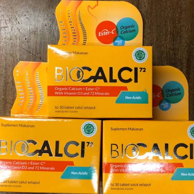 Ester - C Biocalci 72 30 Tablets | Strip 4 Tablets | Shopee Philippines